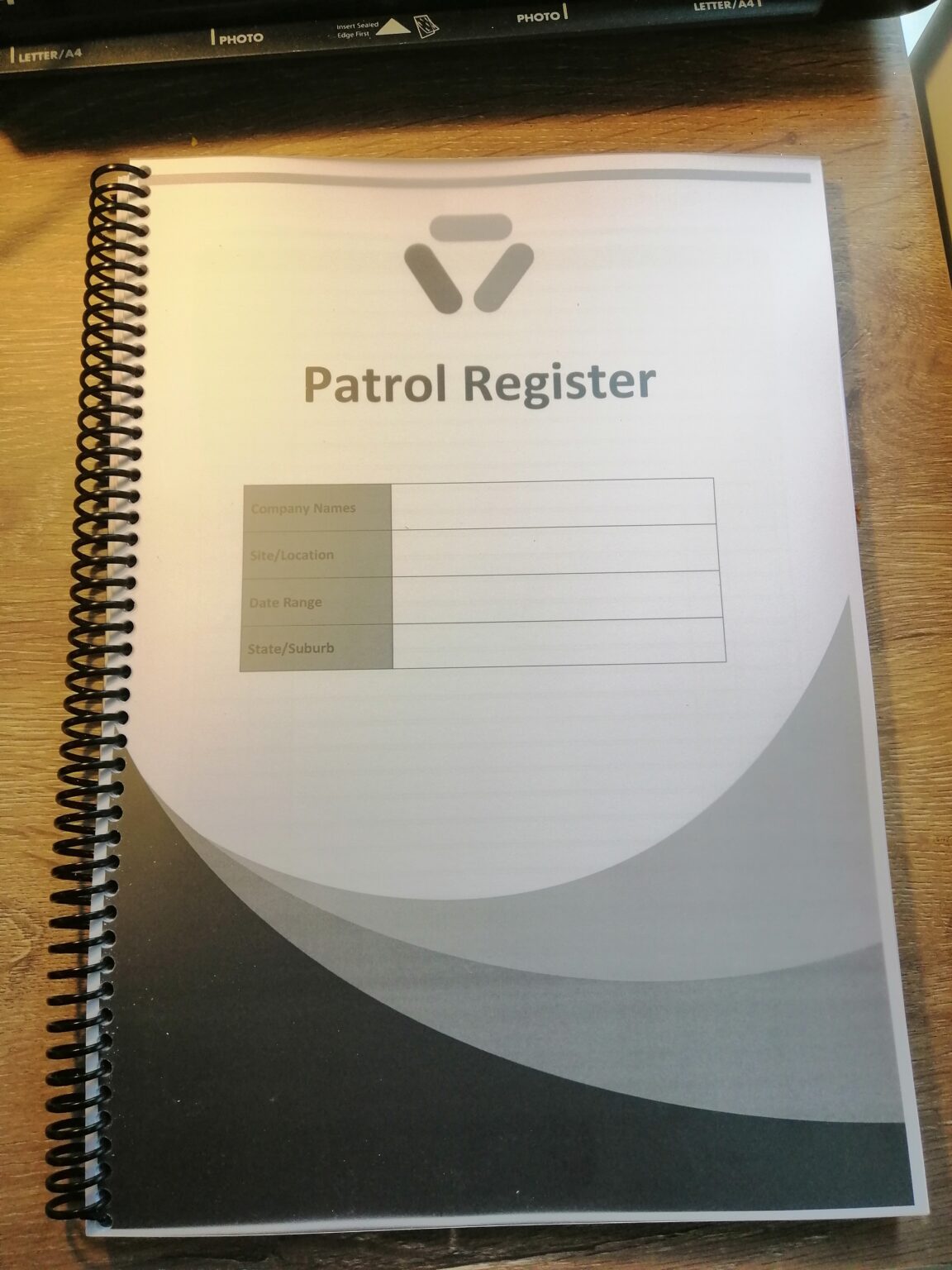 0150 Security Patrol Log Register: Patrol Log Register - Security ...