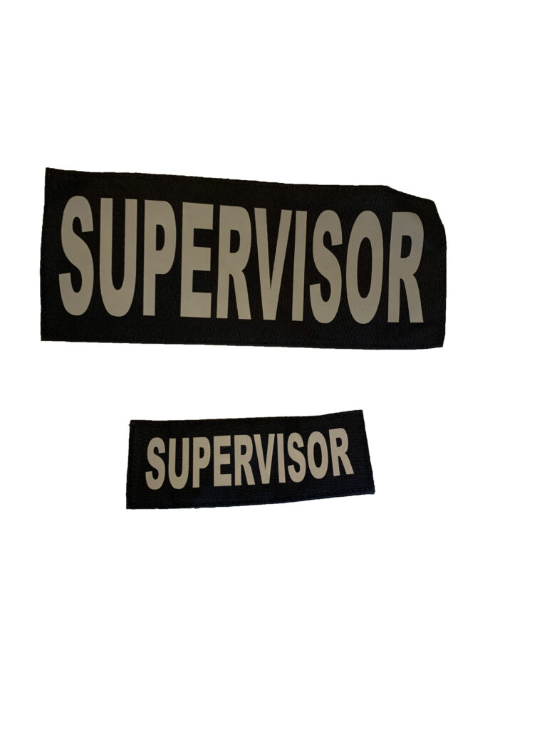 P0127 Supervisor Patch Tactical Vest - Security Concepts Consulting ...